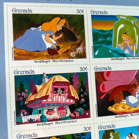 Disney | Art | Alice In Wonderland Framed Disney Classic Fairytales ...